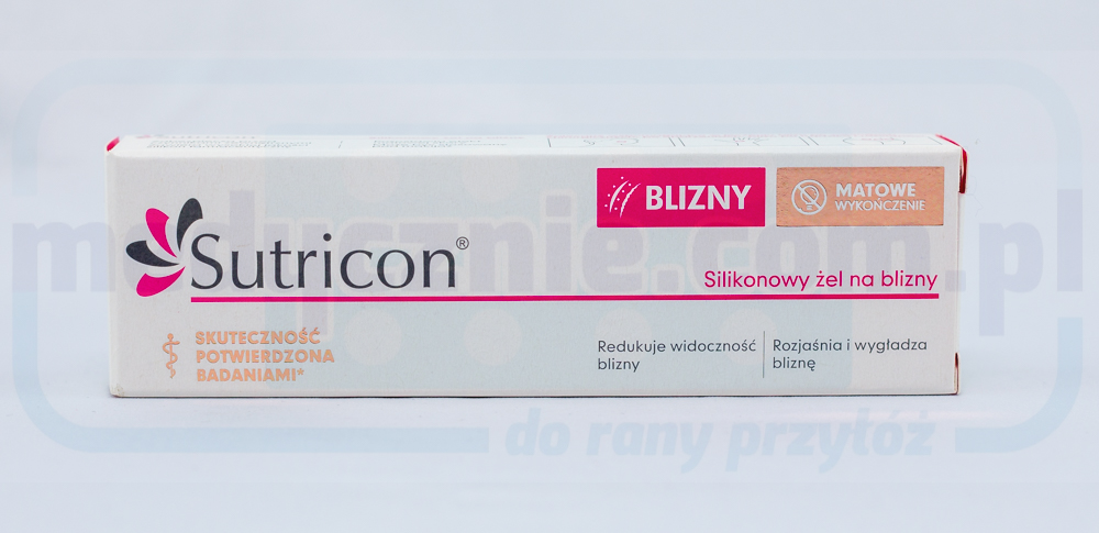 Sutricon żel 15 ml żel na blizny - Medycznie.com.pl