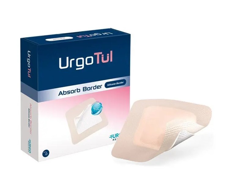 UrgoTul Absorb Border 13x13 cm 1szt - Medycznie.com.pl